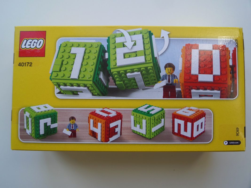 Review: LEGO 40172 Brick Calendar - Bouwsteentjes.info