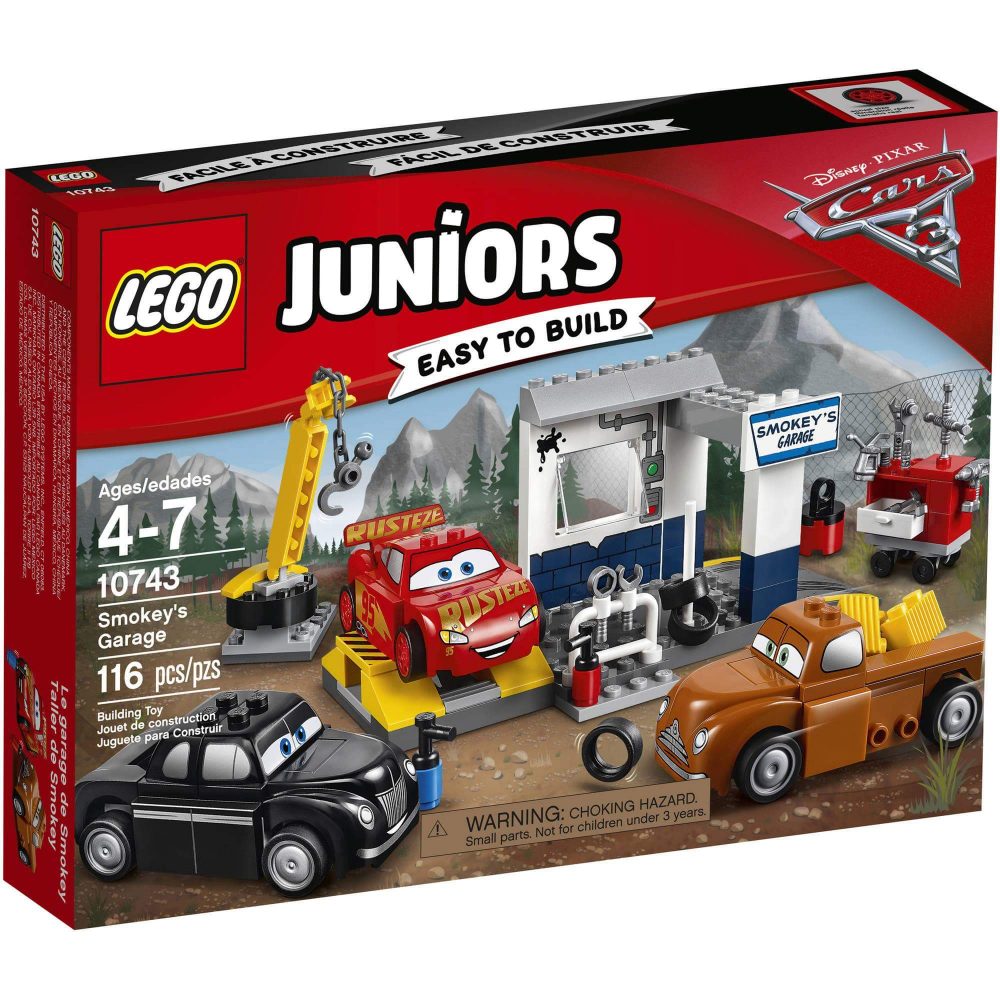 Officiële HD visuals LEGO Juniors Cars 3 - Bouwsteentjes.info