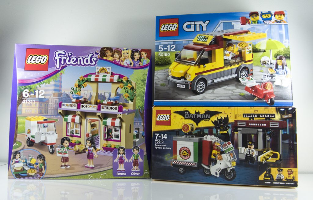 3in1 Review: LEGO Pizza Sets - Bouwsteentjes.info