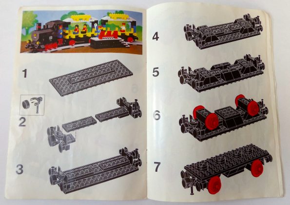 Retro Review: LEGO Trains 7710 Push-Along Passenger Steam Train ...