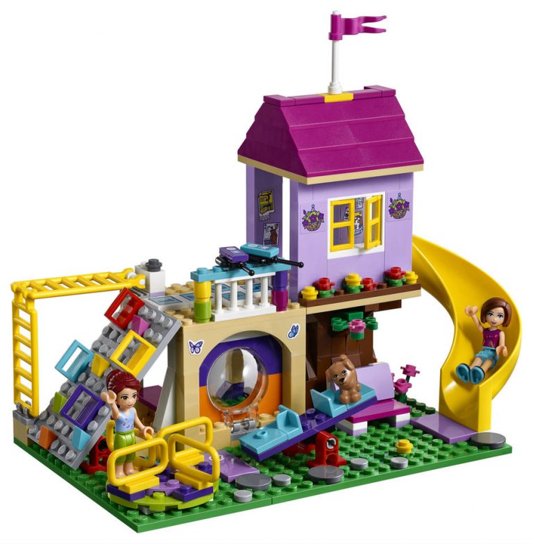 Officiële HD Visuals LEGO Friends 41325 Heartlake City Playgrounds ...