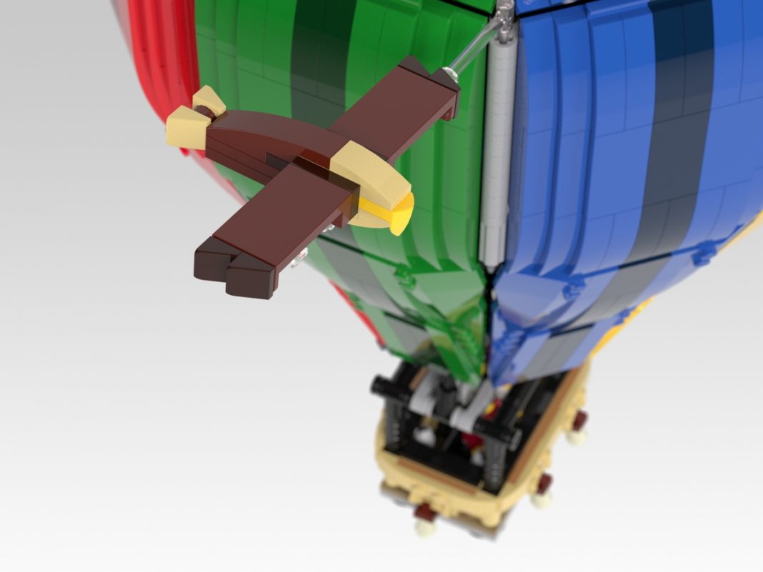 Uitgelicht: LEGO Ideas Hot Air Balloon - Bouwsteentjes.info