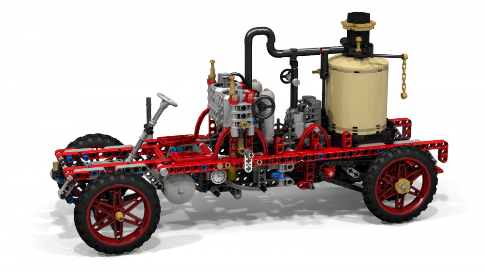 Uitgelicht: LEGO Ideas Steam Fire Engine - Bouwsteentjes.info