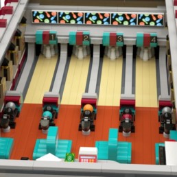 LEGO Ideas Retro Bowling Alley bereikt 10K supporters - Bouwsteentjes.info