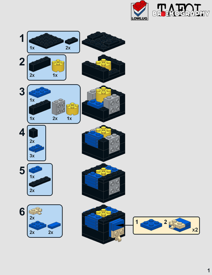 Gratis instructies LEGO BrickHeadz Bassie en Adriaan - Bouwsteentjes.info