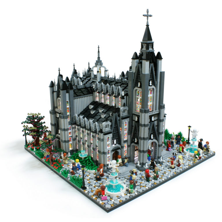 [MOC] LEGO Catholic Church - Bouwsteentjes.info