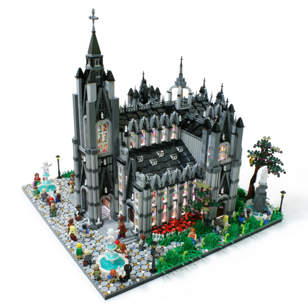 [MOC] LEGO Catholic Church - Bouwsteentjes.info