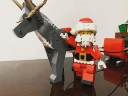 LEGO 4002018 Brick Build Santa and Sleigh Employee gift 2018 ...