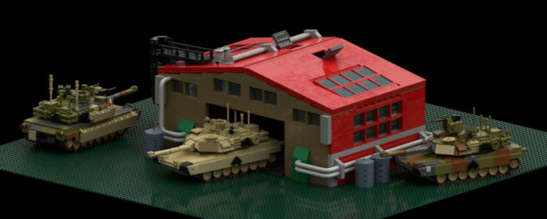 [MOC] LEGO Red Alert 1 War Factory - Ngoc Truong - Bouwsteentjes.info