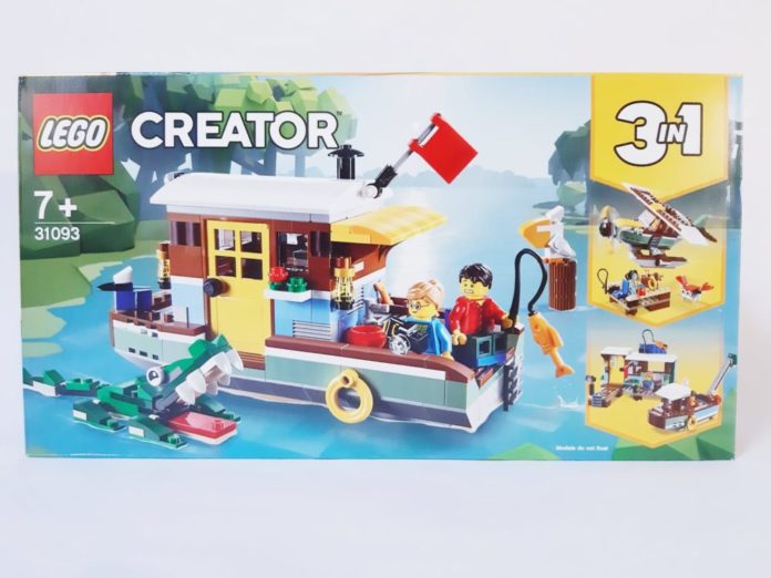 [Review] LEGO Creator 31093 Riverside Houseboat - Bouwsteentjes.info