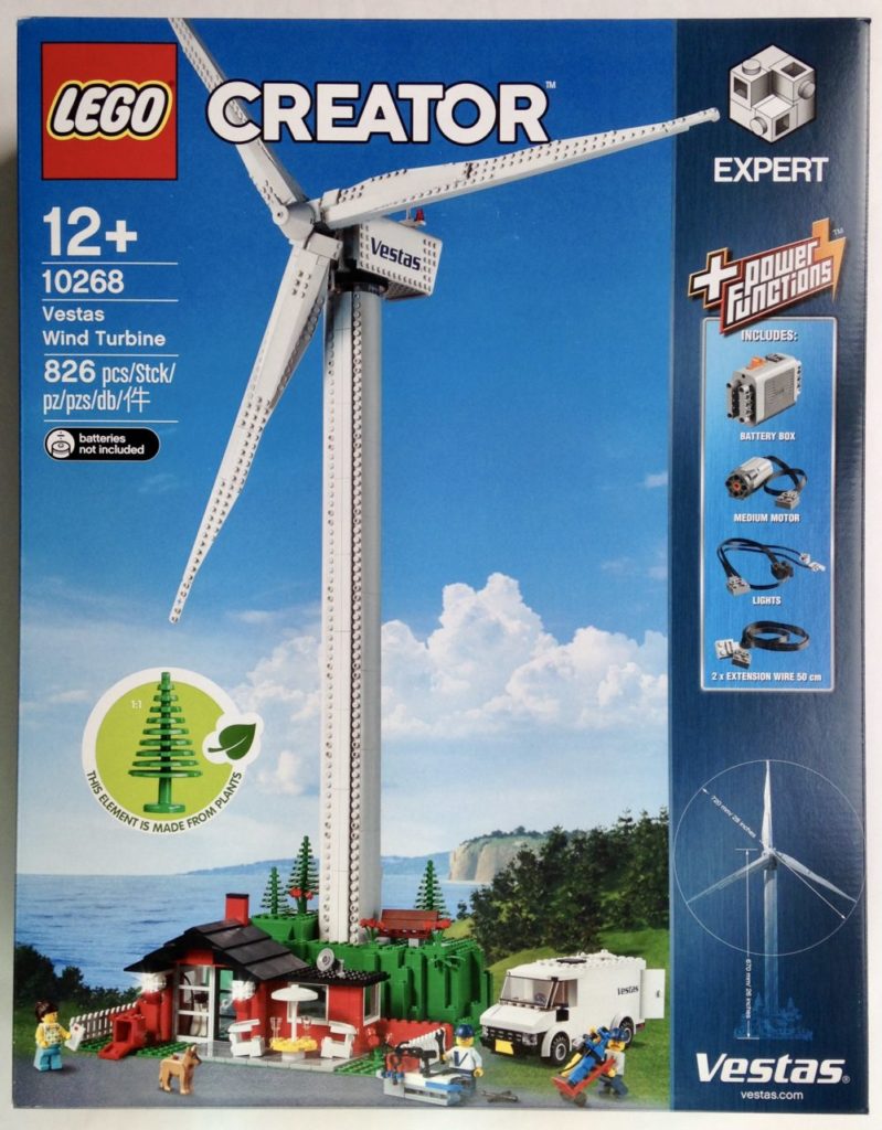 [Review] LEGO Creator 10268 Vestas Wind Turbine - Bouwsteentjes.info