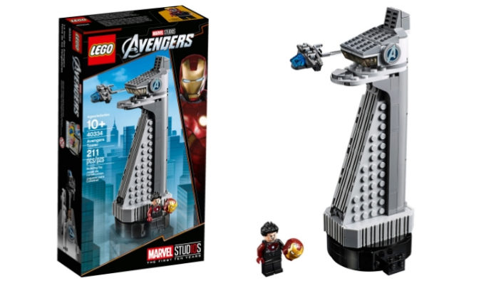 [Nieuws] HD visuals LEGO 40334 Avengers Tower - Bouwsteentjes.info