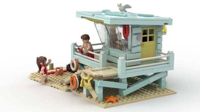 LEGO Ideas Lifeguard's Shack bereikt 10K supporters - Bouwsteentjes.info