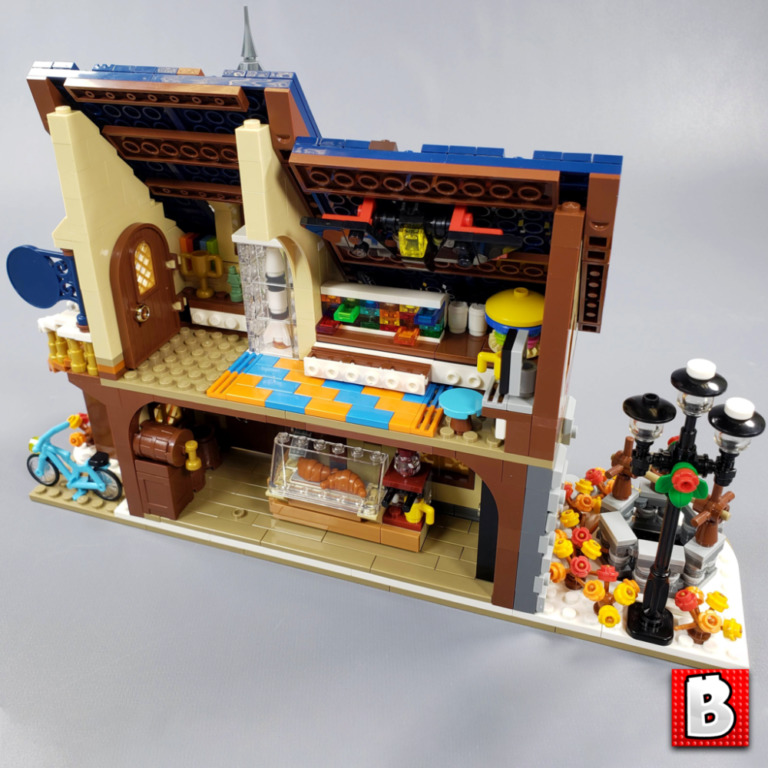 [MOC] LEGO Winter Grocer - Bouwsteentjes.info