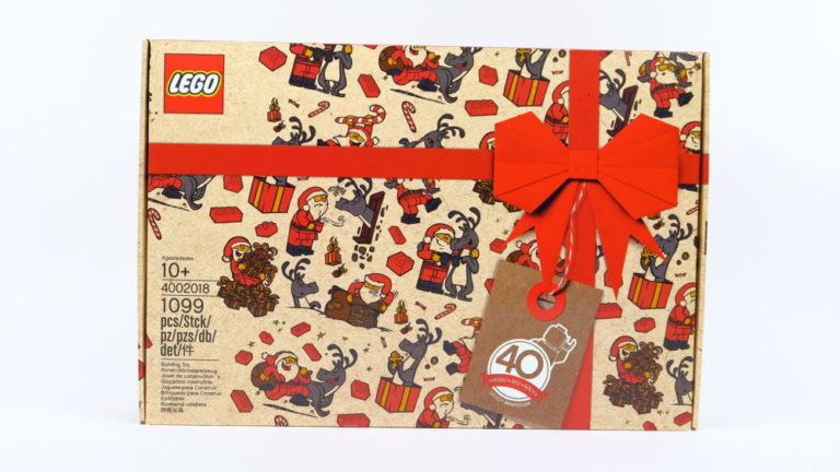 [Unboxing] LEGO 4002018 Santa and Reindeer - Bouwsteentjes.info