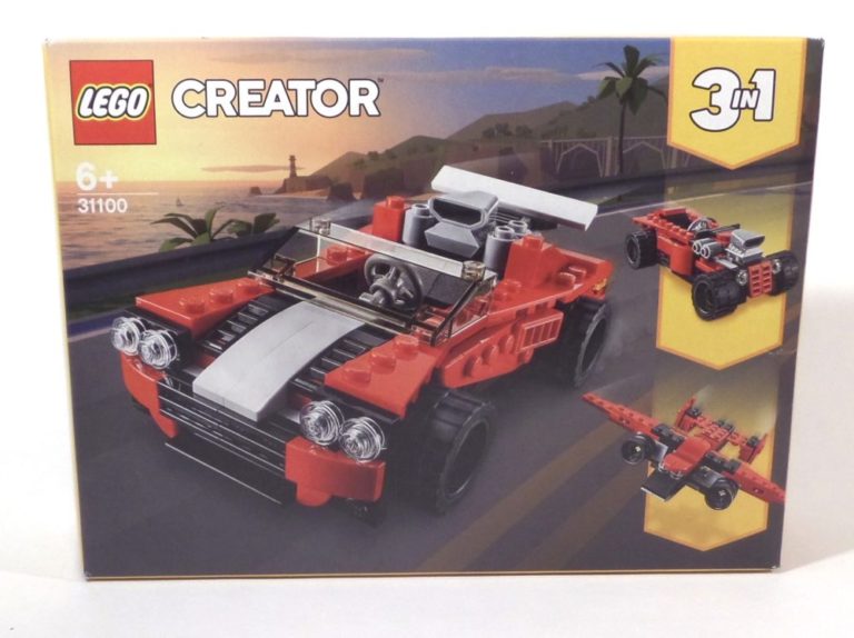 [Review] LEGO Creator 31100 Sports Car - Bouwsteentjes.info