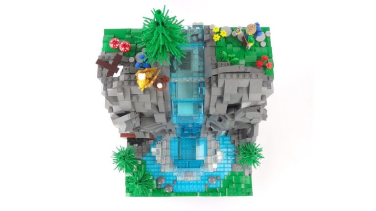 [Uitgelicht] LEGO Ideas Working Waterfall - with Continuous Flowing ...