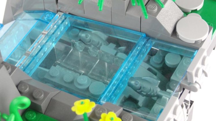 LEGO Ideas Working Waterfall - with Continuous Flowing Water bereikt ...