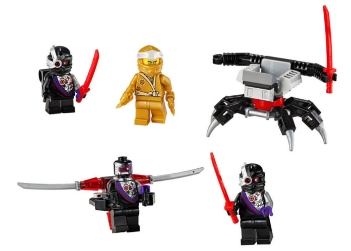 LEGO 40374 Golden Zane Minifigure Accessory set - Bouwsteentjes.info