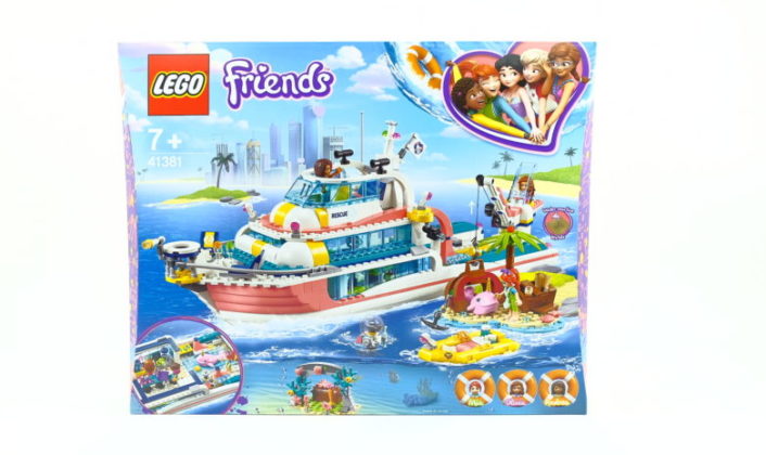 [Review] LEGO Friends 41381 Rescue Mission Boat - Bouwsteentjes.info
