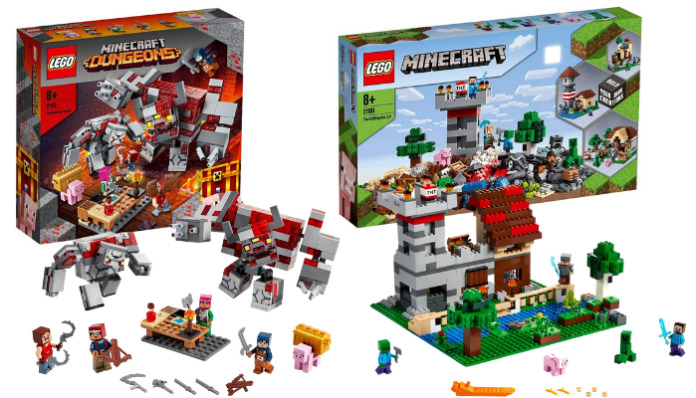 LEGO Minecraft zomer 2020 sets - Bouwsteentjes.info