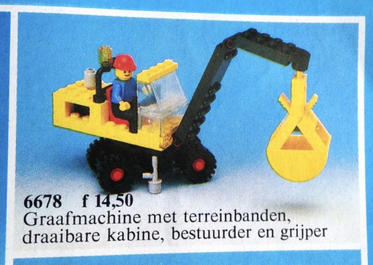 [Retro review] LEGO Town 6678 Pneumatic Crane - Bouwsteentjes.info