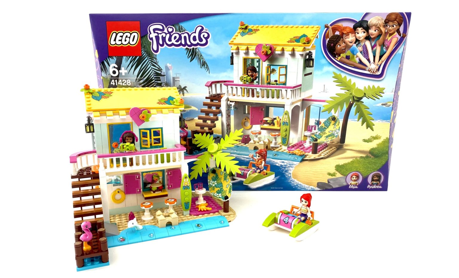 [Review] LEGO Friends 41428 Beach House - Bouwsteentjes.info
