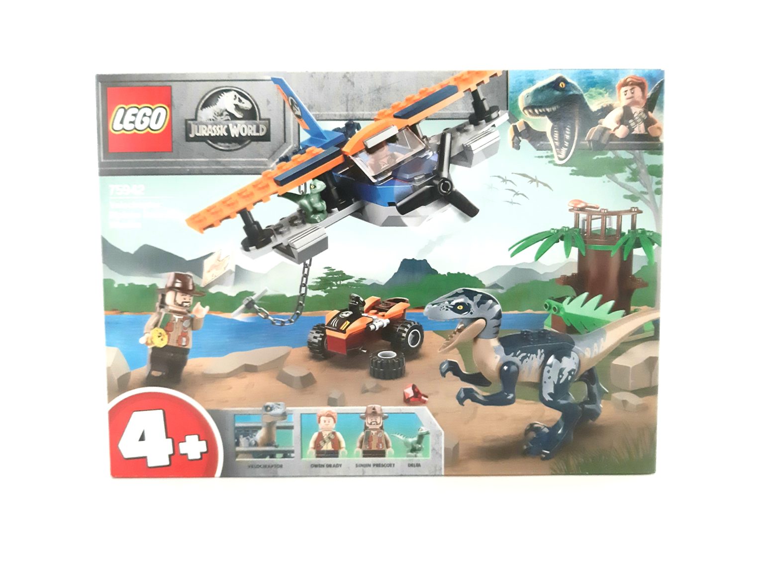 [Review] LEGO Jurassic World 75942 Velociraptor Biplane Rescue Mission ...