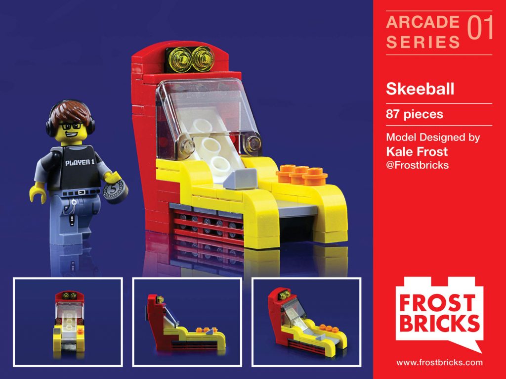 [MOC] LEGO Arcade Cabinets - Frost Bricks (Kale Frost) - Bouwsteentjes.info
