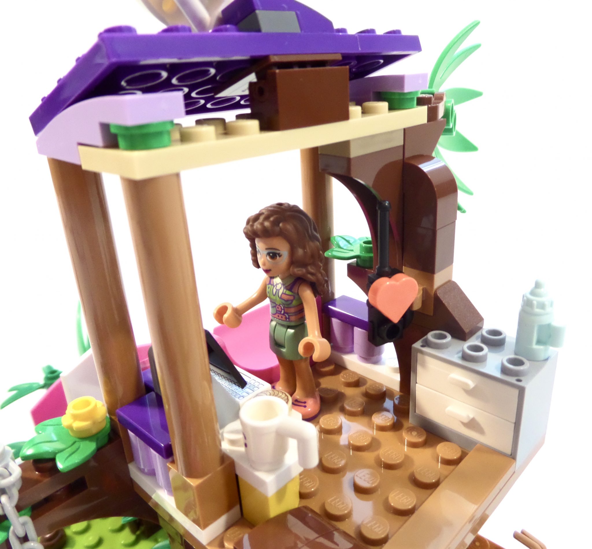 [Review] LEGO Friends 41422 Panda Jungle Tree House - Bouwsteentjes.info