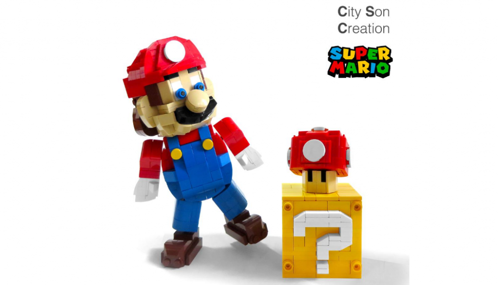 [MOC] LEGO Mario - City Son - Bouwsteentjes.info
