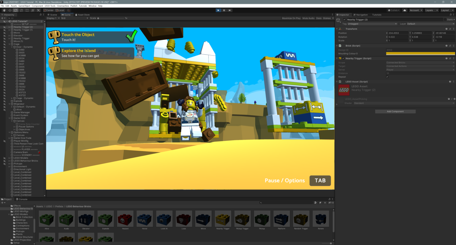 Bouw jouw eigen LEGO Microgame met Unity Microgames - Bouwsteentjes.info