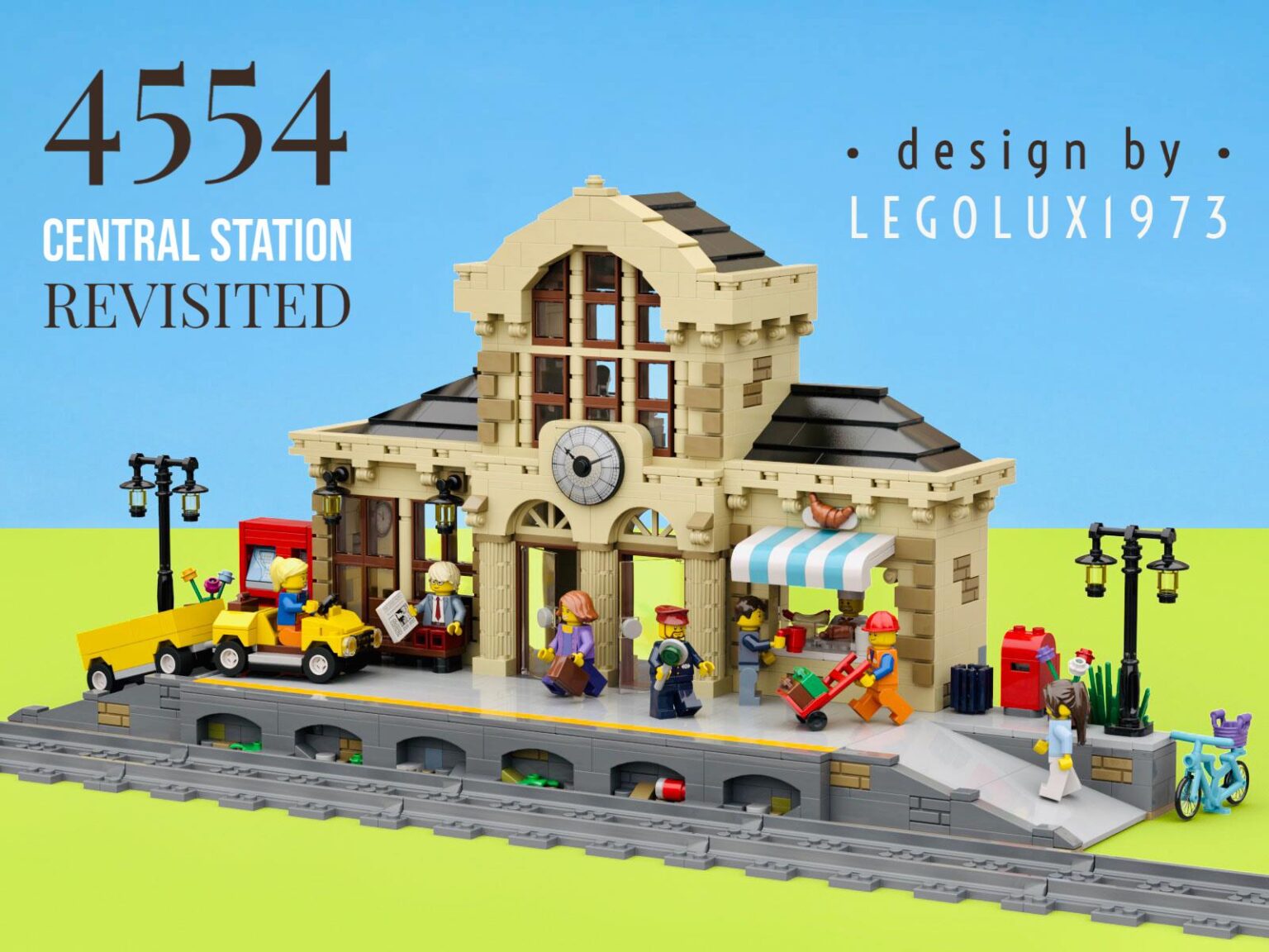 [Bouwsinstructies] LEGO 4554 Central Station Revisited - Bouwsteentjes.info