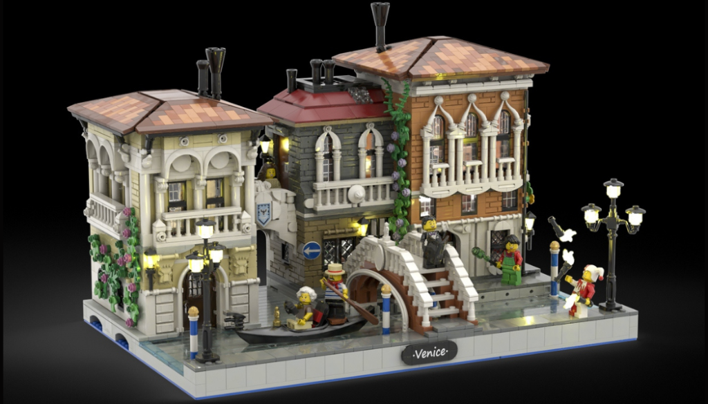 LEGO Ideas The Little Venice bereikt 10K supporters - Bouwsteentjes.info