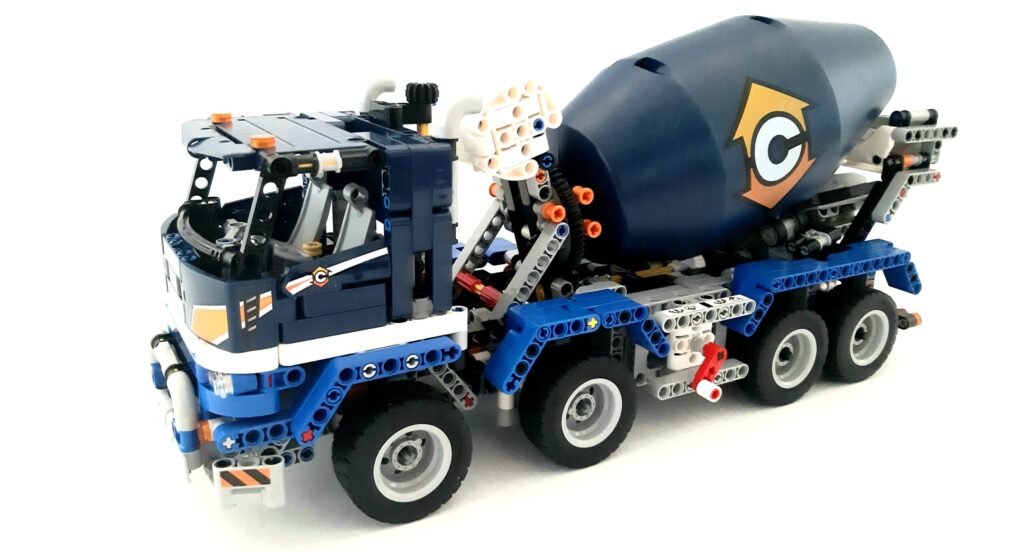 [Review] LEGO Technic 42112 Concrete Mixer Truck - Bouwsteentjes.info