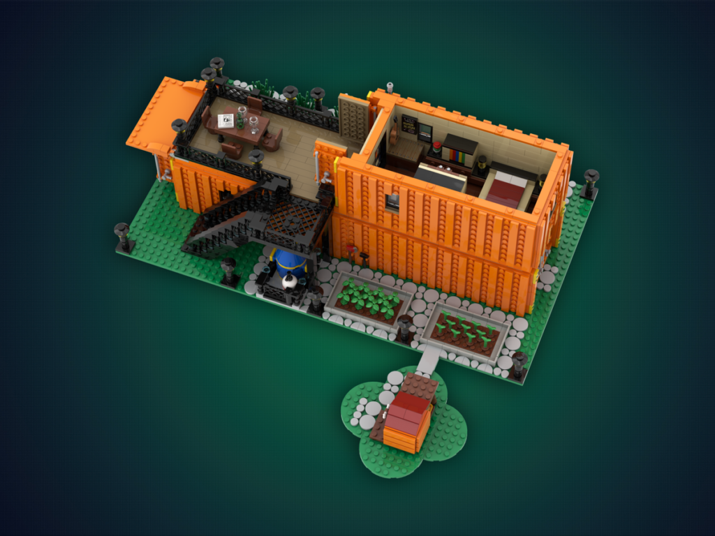 [Uitgelicht] LEGO Ideas Tiny House - Shipping Container Home ...