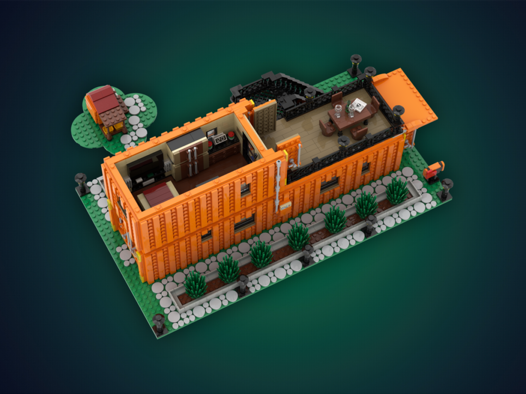 [Uitgelicht] LEGO Ideas Tiny House - Shipping Container Home ...