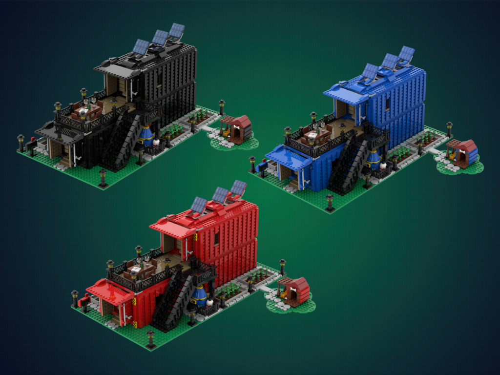 [Uitgelicht] LEGO Ideas Tiny House - Shipping Container Home ...