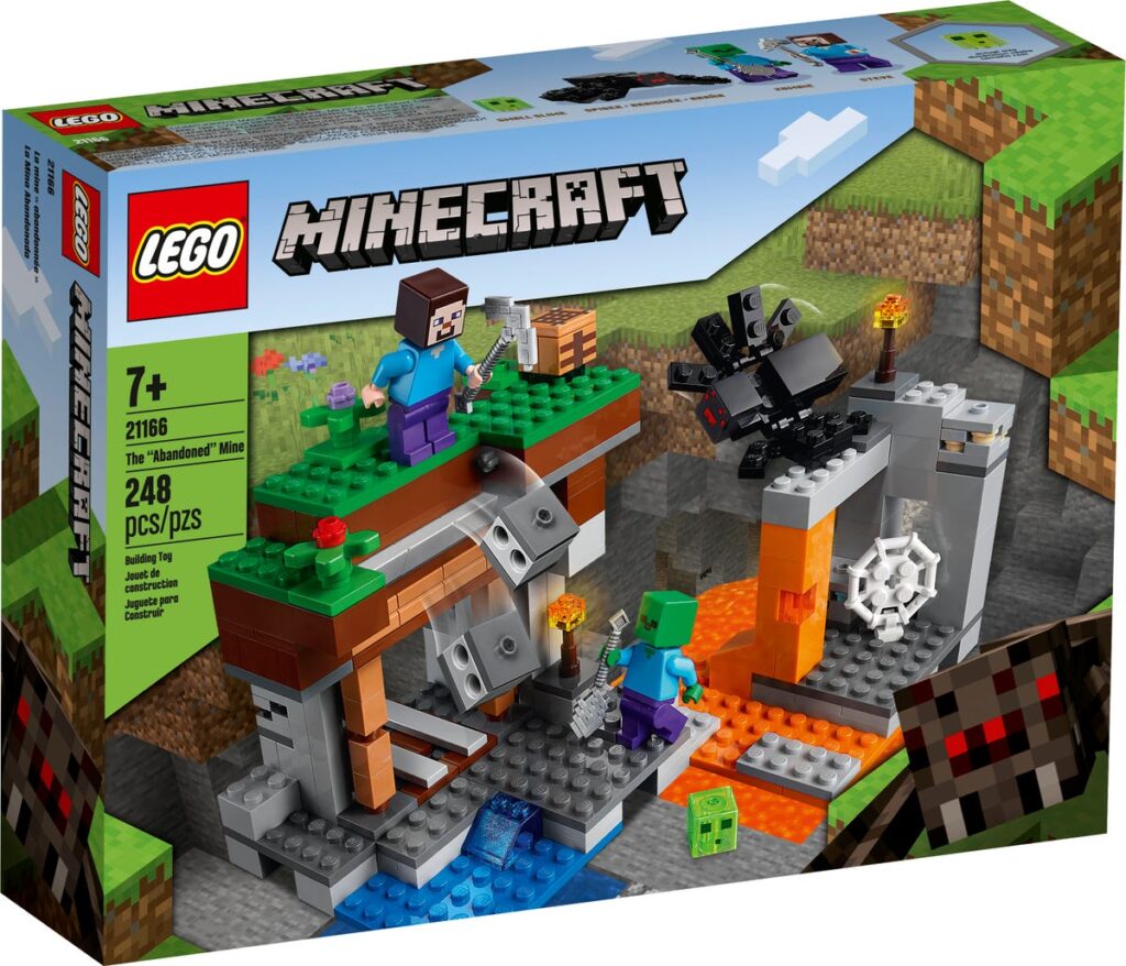 LEGO Minecraft winter 2021 sets - Bouwsteentjes.info