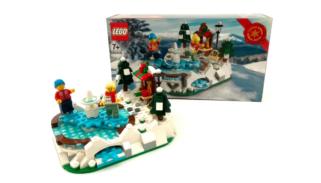 [Review] LEGO 40416 Ice Skating Rink - Bouwsteentjes.info