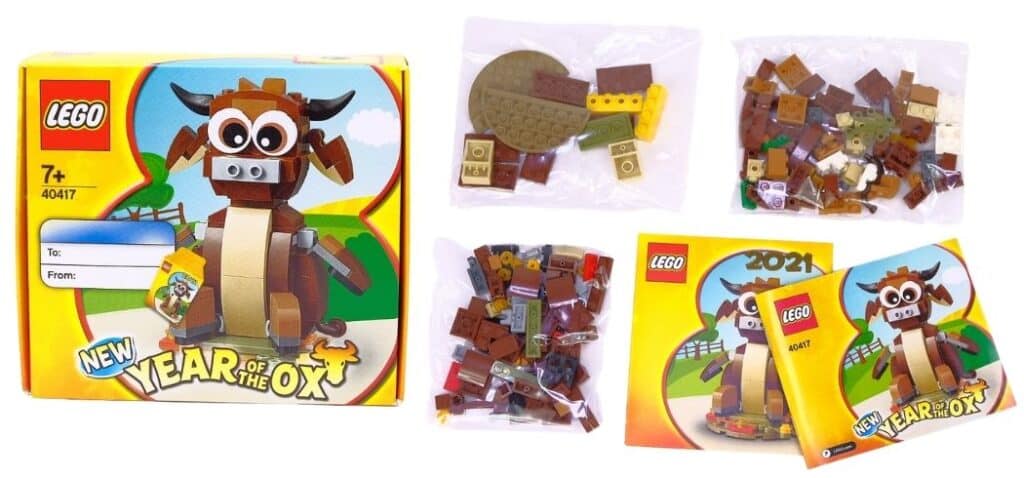 [Review] LEGO 40417 Year of the Ox - Bouwsteentjes.info