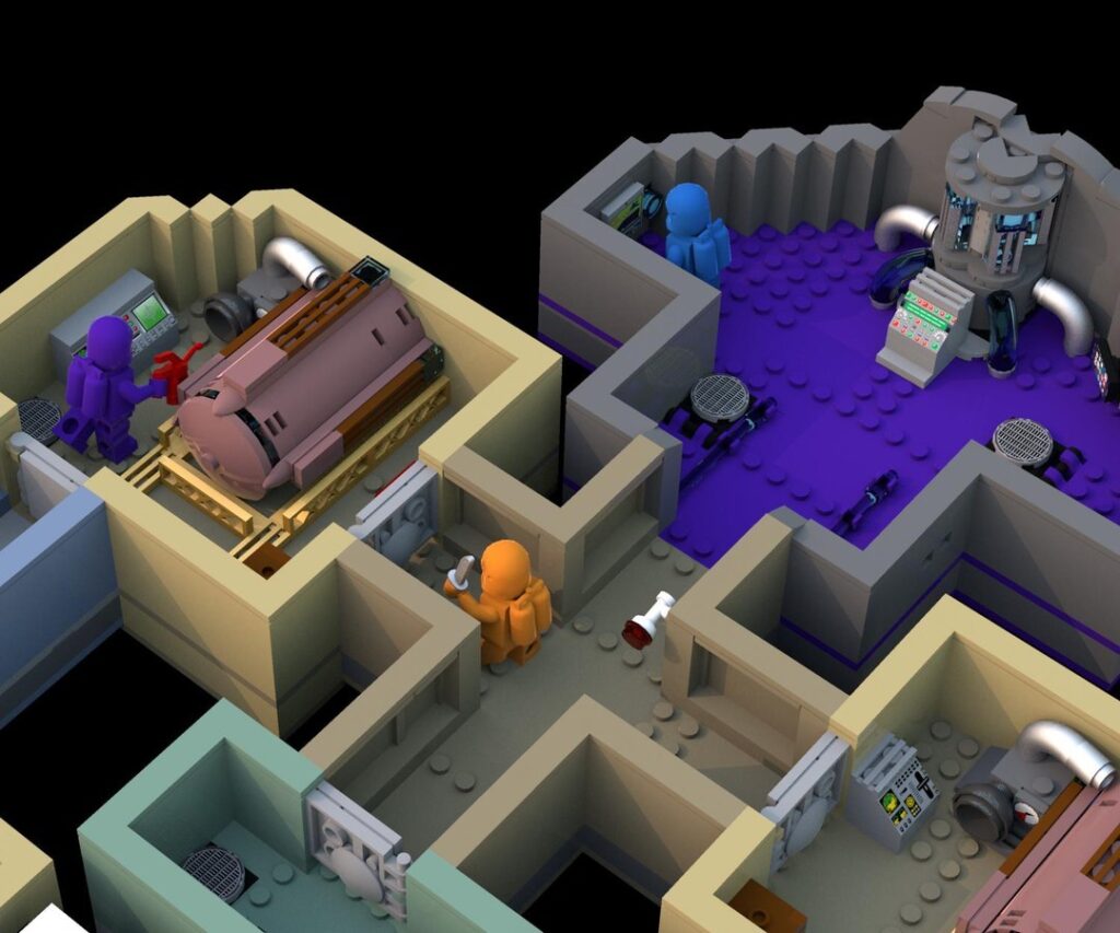 LEGO Ideas Among Us: The Skeld Detailed Map bereikt 10K supporters ...