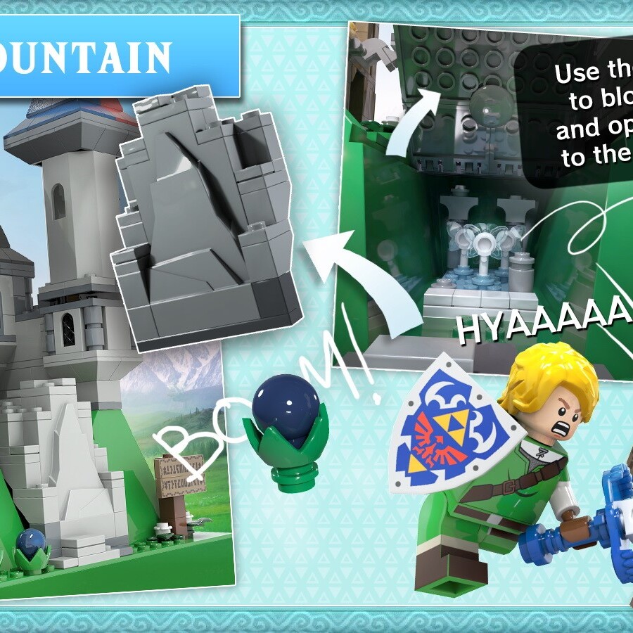 LEGO Ideas Hyrule Castle - The Legend of Zelda bereikt 10K supporters ...