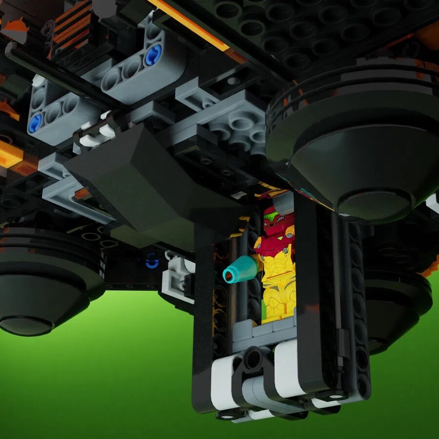 LEGO Ideas Metroid: Samus Aran's Gunship bereikt 10K supporters ...