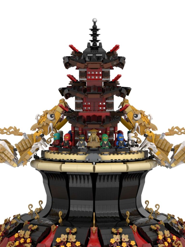 [MOC] Ninjago Golden Dragon Reliquary - Bouwsteentjes.info