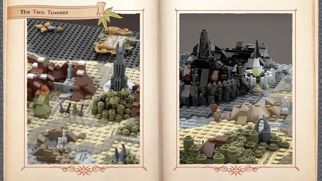 LEGO Ideas A Map of Middle-Earth bereikt 10K supporters - Bouwsteentjes ...