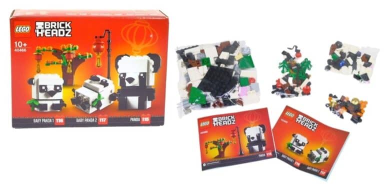 [Review] LEGO BrickHeadz Chinese New Year Panda's - Bouwsteentjes.info