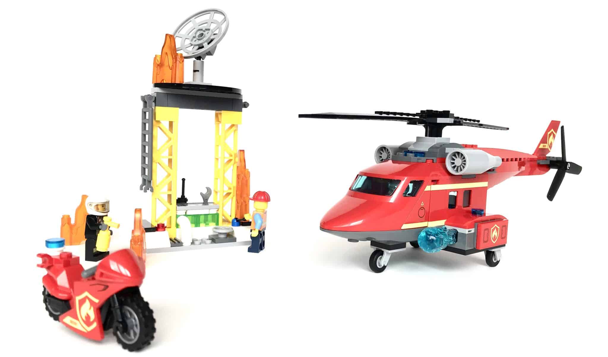 [Review] LEGO City 60281 Fire Rescue Helicopter - Bouwsteentjes.info