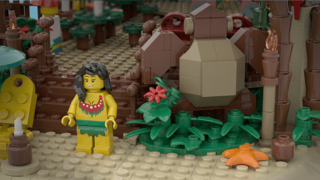 [Uitgelicht] LEGO Ideas Tiki Lounge - Bouwsteentjes.info