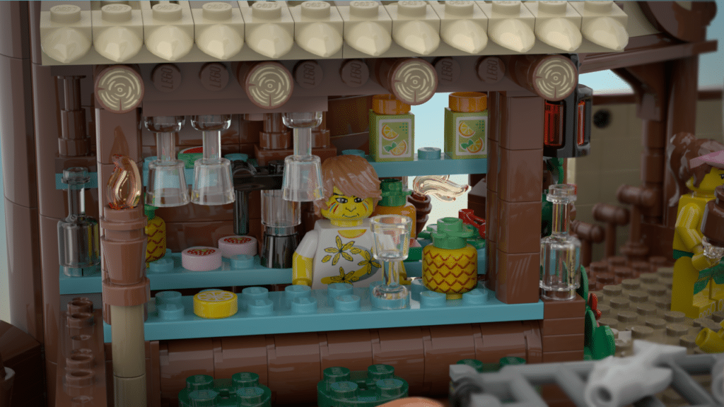 [Uitgelicht] LEGO Ideas Tiki Lounge - Bouwsteentjes.info